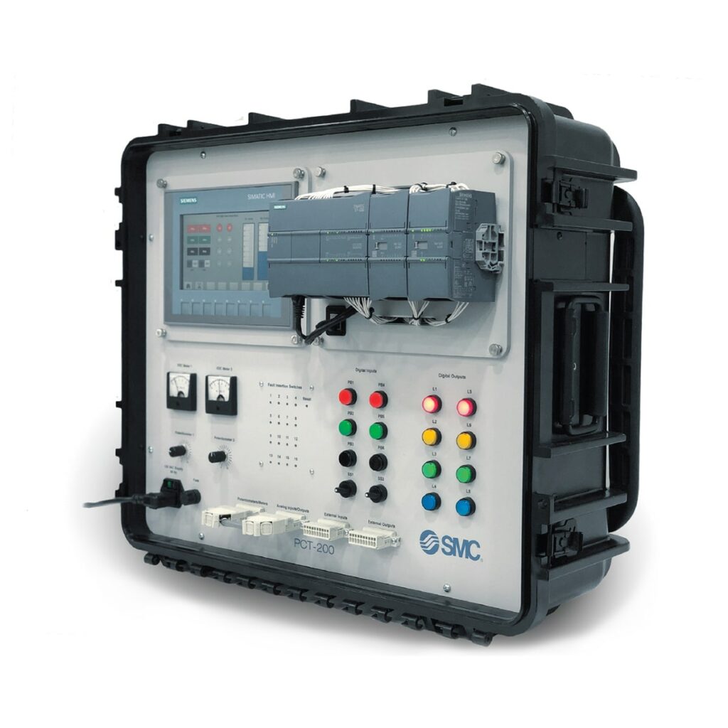 SMC Programmable Logic Controller (PLC) Training System – DAKTIC