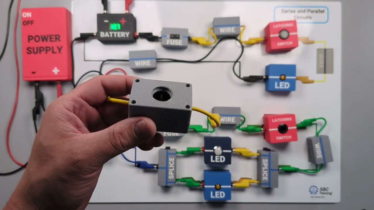SERIES-PARALLEL CIRCUIT TRAINER - DAKTIC